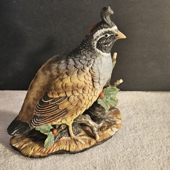 Homco | Art | Quail Figurine Masterpiece Porcelain By Homco 981 Bird ...